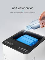 China Hotel and Personal Portable Water Cooling Fan Air Cooler Heater Fan with Private Mold NO for sale
