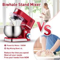 China NO App-Controlled 5L Stainless Steel Mixing Bowl Stand Food for Home Kitchen Artisan Mixer for sale