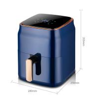 China Electric Deep Fryer Hot Air Fryer 6L Smart Touch Screen Custom Oil Free App-Controlled for sale