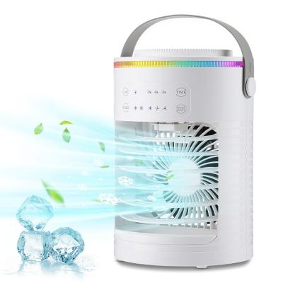 China English Operating Language Table Fans Mini Air Conditioner for Water Cooling in Summer for sale