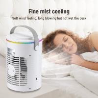 China English Operating Language Cooling Fan USB Powered Multi-function Humidifier for Home for sale