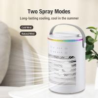 China English Operating Language Cooling Fan USB Powered Multi-function Humidifier for Home for sale