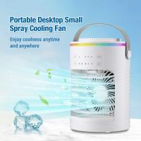 China Office Home Table Fans Portable Mini Evaporative Personal Air Cooler with USB Plug-in for sale