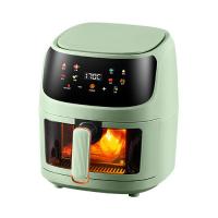 China Intelligence Digital Electric Air Fryer with 8L Capacity and Stainless Steel Material for sale
