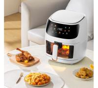 China Intelligence Digital Electric Air Fryer with 8L Capacity and Stainless Steel Material for sale