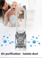 China Hotel Personal Air Cooler with Bladeless Design and Dimensions of 21.5*21.5*72cm for sale