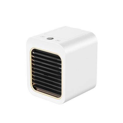 China 16*13*14.5cm 4000mAh Rechargeable Mini Air Conditioner Fan Portable Desk Cooling Fan for sale