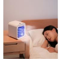 China 16*13*14.5cm 4000mAh Rechargeable Mini Air Conditioner Fan Portable Desk Cooling Fan for sale