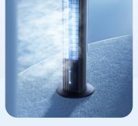 China Electric Power Source 600mm Large Area Air Outlet Cooling Fan for Living Room Bedroom for sale