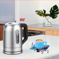 China Stainless Steel Electric Kettle for Hotel Portable Water Kettle 1.6-2.0L Capacity for sale