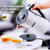 China Stainless Steel Electric Kettle for Hotel Portable Water Kettle 1.6-2.0L Capacity for sale