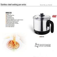 China Home Electric Kettle 20.3cm*16.5cm*23cm Stainless Steel Material Power Source for sale