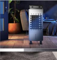 China Multi Function Noiseless Standing Air Cooler Portable Water Cooling System for Hotels for sale