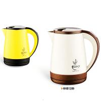 China Hotel Stainless Steel Electric Kettle 1.6-2.0L Capacity 0.26mm/0.3mm/0.32mm Thickness for sale