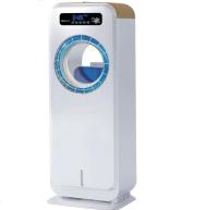 China Personal Mobile Water Air Conditioner With Remote Control and Leafless Mist Spray Fan for sale