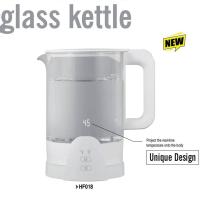 China Mechanical Control Electric Glass Kettle Perfect for Household Tea Time for sale