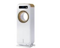 China Powerful Swing Bladeless Mist Fan with Detachable Washable Dust Filter and Touch Control for sale