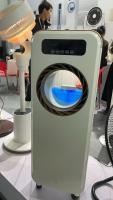 China Powerful Swing Bladeless Mist Fan with Detachable Washable Dust Filter and Touch Control for sale