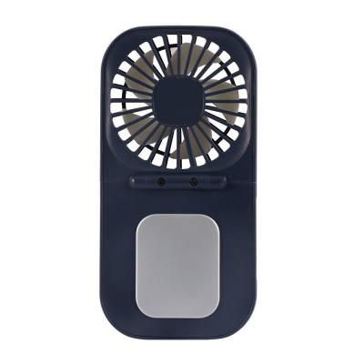 China 2000mAh USB Rechargeable Handheld Fan for Portable Air Cooling and Neck Wearable Design for sale