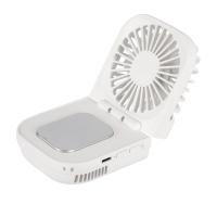 China 2000mAh USB Rechargeable Handheld Fan for Portable Air Cooling and Neck Wearable Design for sale