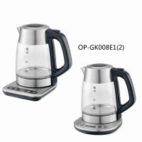 China NO App-Controlled Electric Glass Kettle for Hotel 50/60Hz Rate App-Controlled for sale