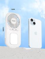 China English Portable Handheld Small Fan USB Charging Desktop Folding Hanging Neck Fan for sale