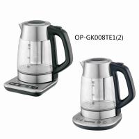 China Cordless Electric Kettle 220V Electric Glass Mechanical OEM Tea Pots for sale