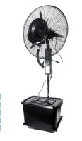 China Commercial Power 42L Water Atomization Cooling Floor Electric Fan with Remote Control for sale