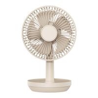 China 3600mAh USB Rechargeable Three Speed Cooling Fans with Night Light Portable and Silent for sale