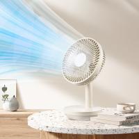China 3600mAh USB Rechargeable Three Speed Cooling Fans with Night Light Portable and Silent for sale