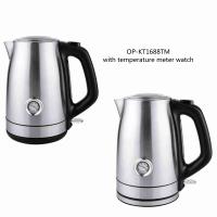 China 20.3cm*16.5cm*23cm Electric Kettle Stainless Steel 1500W Power 110V/220V-240V Voltage for sale