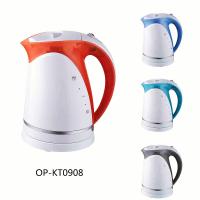 China Auto Shut-off 1500W Plastic Electric Kettle 110V/220V-240V Power Fast Heating for sale