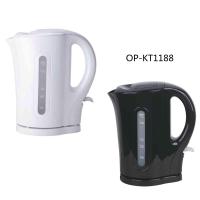 China Auto Shut-off 1500W Plastic Electric Kettle 110V/220V-240V Power Fast Heating for sale