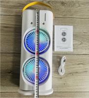 China 6 Rotary Vane USB Line Power Supply Double-Ended Spray Fan for Rechargeable Home Office for sale