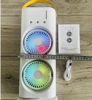 China 6 Rotary Vane USB Line Power Supply Double-Ended Spray Fan for Rechargeable Home Office for sale