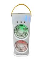 China Household White Dual Fan Air Cooler with Remote Control and Cooling Function for sale