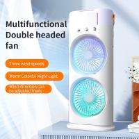 China 6 Rotary Vane Quantity Air Conditioner Spray Air Conditioning Fan for Household for sale