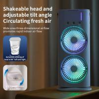 China 6 Rotary Vane Quantity Air Conditioner Spray Air Conditioning Fan for Household for sale