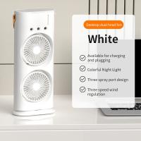 China 6 Rotary Vane Quantity Air Conditioner Spray Air Conditioning Fan for Household for sale