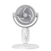 China 24.5*24CM Tower Pedestal Fans USB Charging Smart Timing Shaking Head Air Circulation Fan for sale