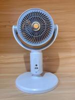 China Adjustable Height 4000mA Portable USB Rechargeable Standing Fan With Timing Led Lamp Light for sale