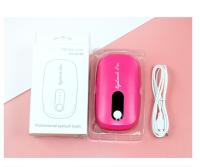China Handheld Usb Rechargeable Eyelash Dryer Fan for Fast Drying of Eyelash Extension Glue for sale