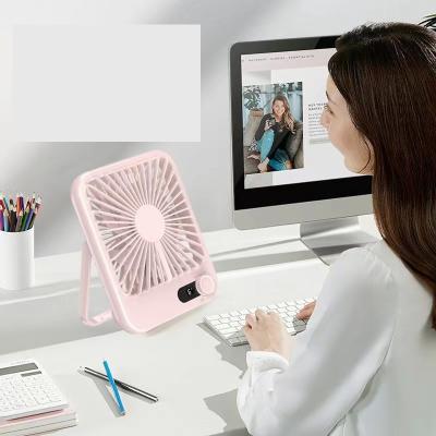 China Portable Mini Cooling Fan for Office Home Rechargeable Small Foldable Personal Table for sale