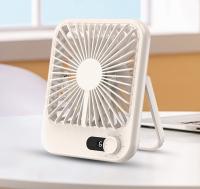 China Portable Mini Cooling Fan for Office Home Rechargeable Small Foldable Personal Table for sale