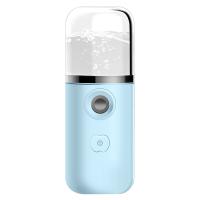 China Portable Pocket Mist Steamer USB Rechargeable Nano Facial Mister Mini Face Sprayer for sale