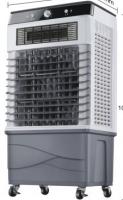 China 260W Large Industrial Outdoor Standing Air Conditioning Fan with 75l Water Air Cooler for sale