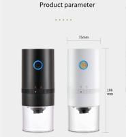 China Home and Office ABS Plastic Electric Coffee Grinder with Cleaning Cycle Function for sale