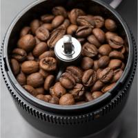 China Home and Office ABS Plastic Electric Coffee Grinder with Cleaning Cycle Function for sale