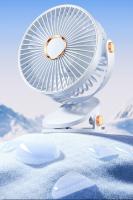 China Electric 6-inch Clip Fan with USB Charging and Wall Mounting 175*112*210MM Dimensions for sale