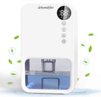 China Smart Mini Dehumidifier with 1100ml Water Tank and 7 Colorful Lights For Home Comfort for sale